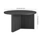 Anders 32" Wide Round Coffee Table - Bed Bath & Beyond - 36856249
